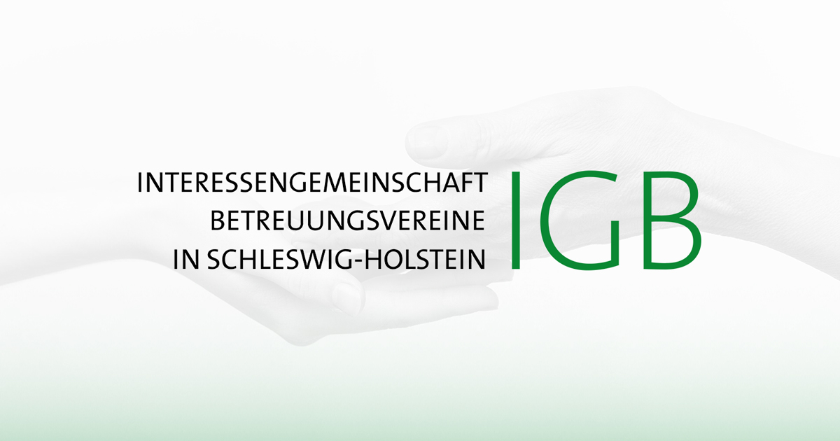 Betreuungsvereine - IGB Schleswig-Holstein
